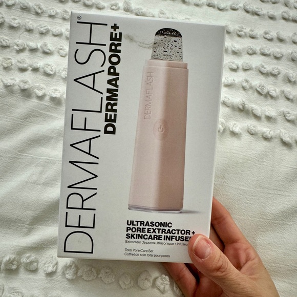 Skincare | Dermaflash Dermapore Ultrasonic Pore Extractor | Poshmark